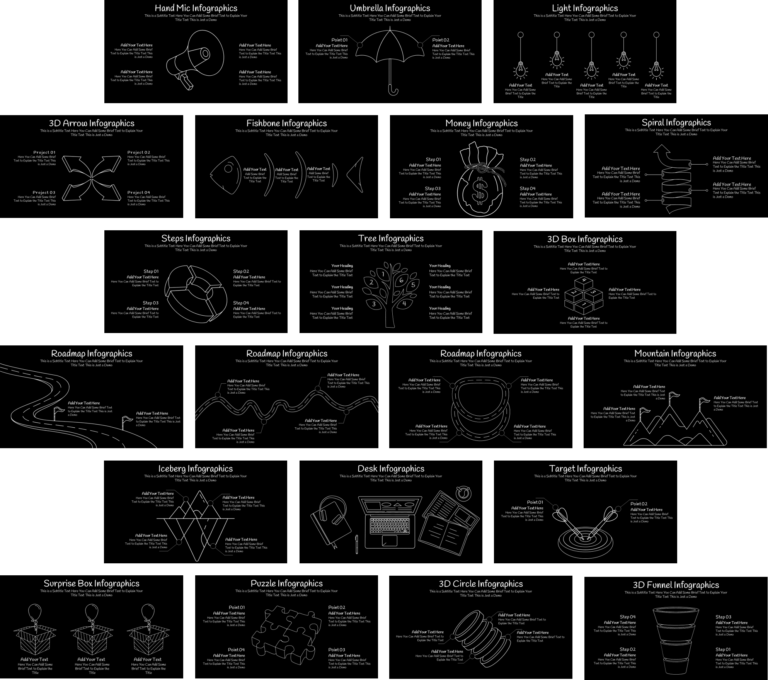 Premium Animated Doodle Infographics Presentation Slides - PowerPoint ...