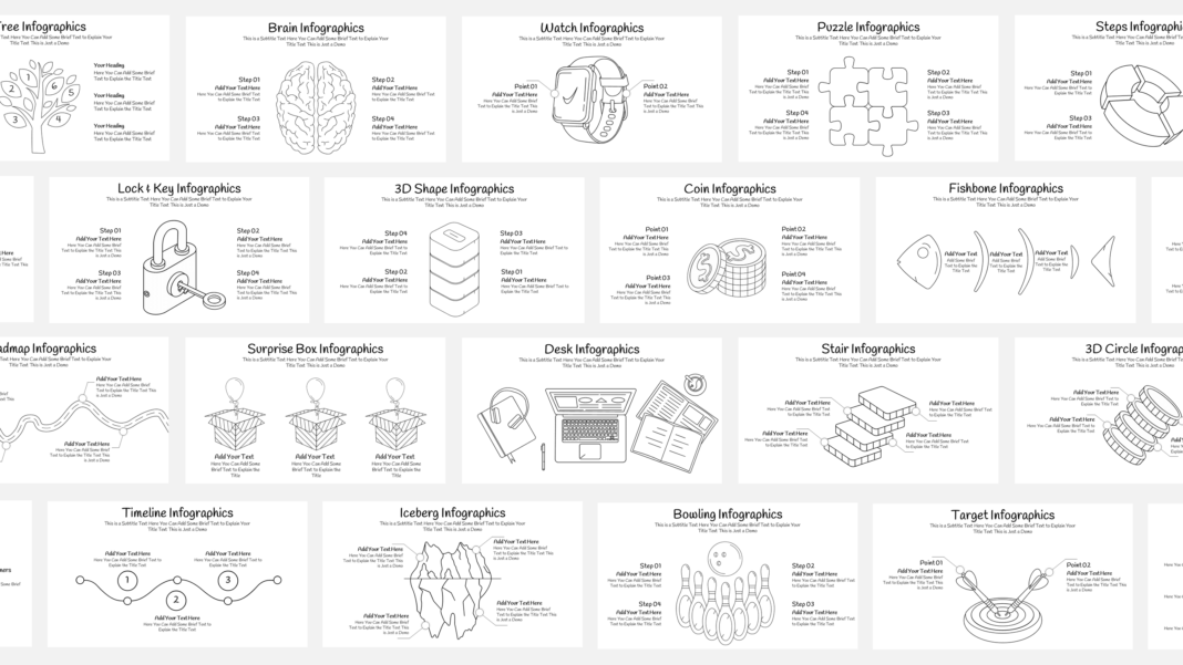 Premium Animated Doodle Infographics Presentation Slides - PowerPoint ...