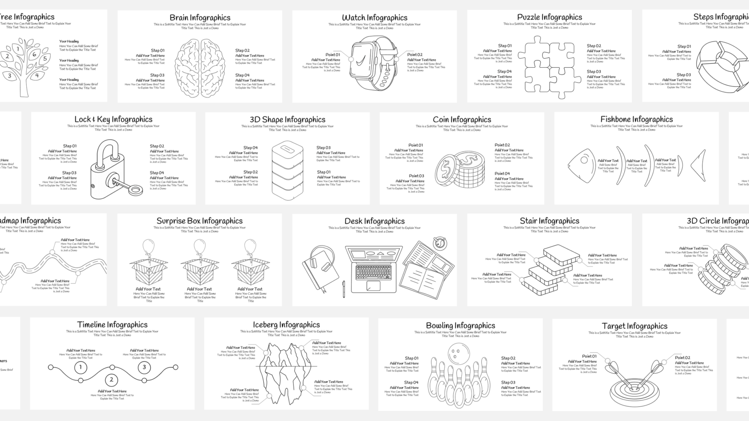 Premium Animated Doodle Infographics Presentation Slides - PowerPoint ...