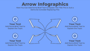 3D Arrow Animated Infographic Slide for PowerPoint - PowerPoint School