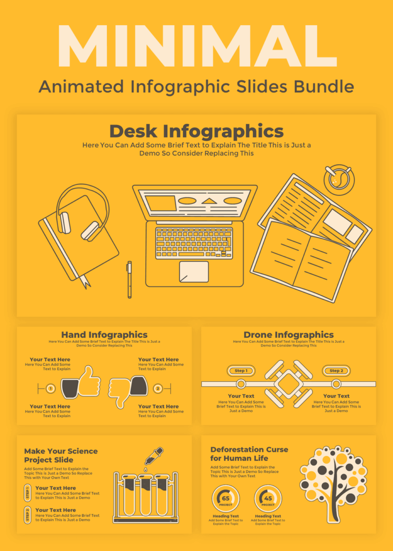 Free Minimal PowerPoint Animated Fishbone Diagram - PowerPoint School