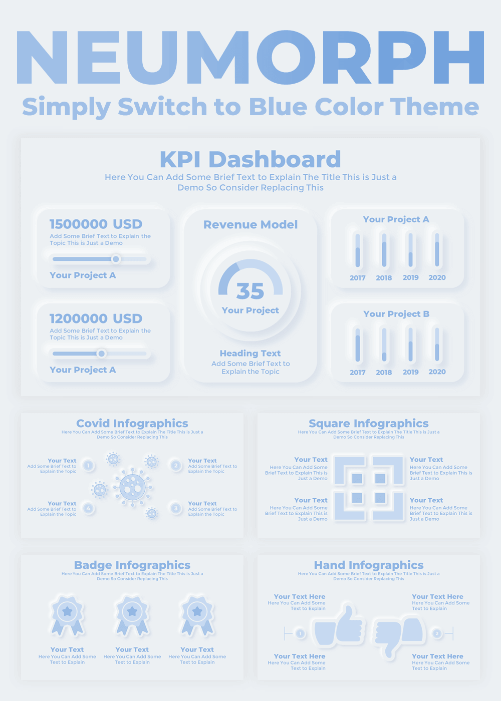 Free KPI Dashboard Animated PowerPoint Presentation - PowerPoint School