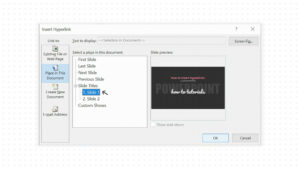 How to Insert Hyperlink in PowerPoint - PowerPoint School