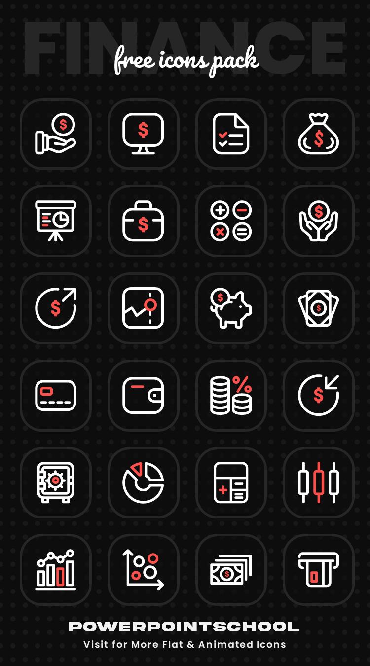 Free Editable Business & Finance Icons for PowerPoint - PowerPoint School