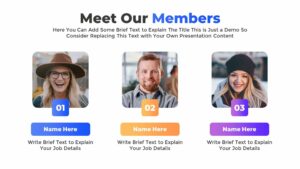 Team Intro Template for PowerPoint and Google Slides - PowerPoint School