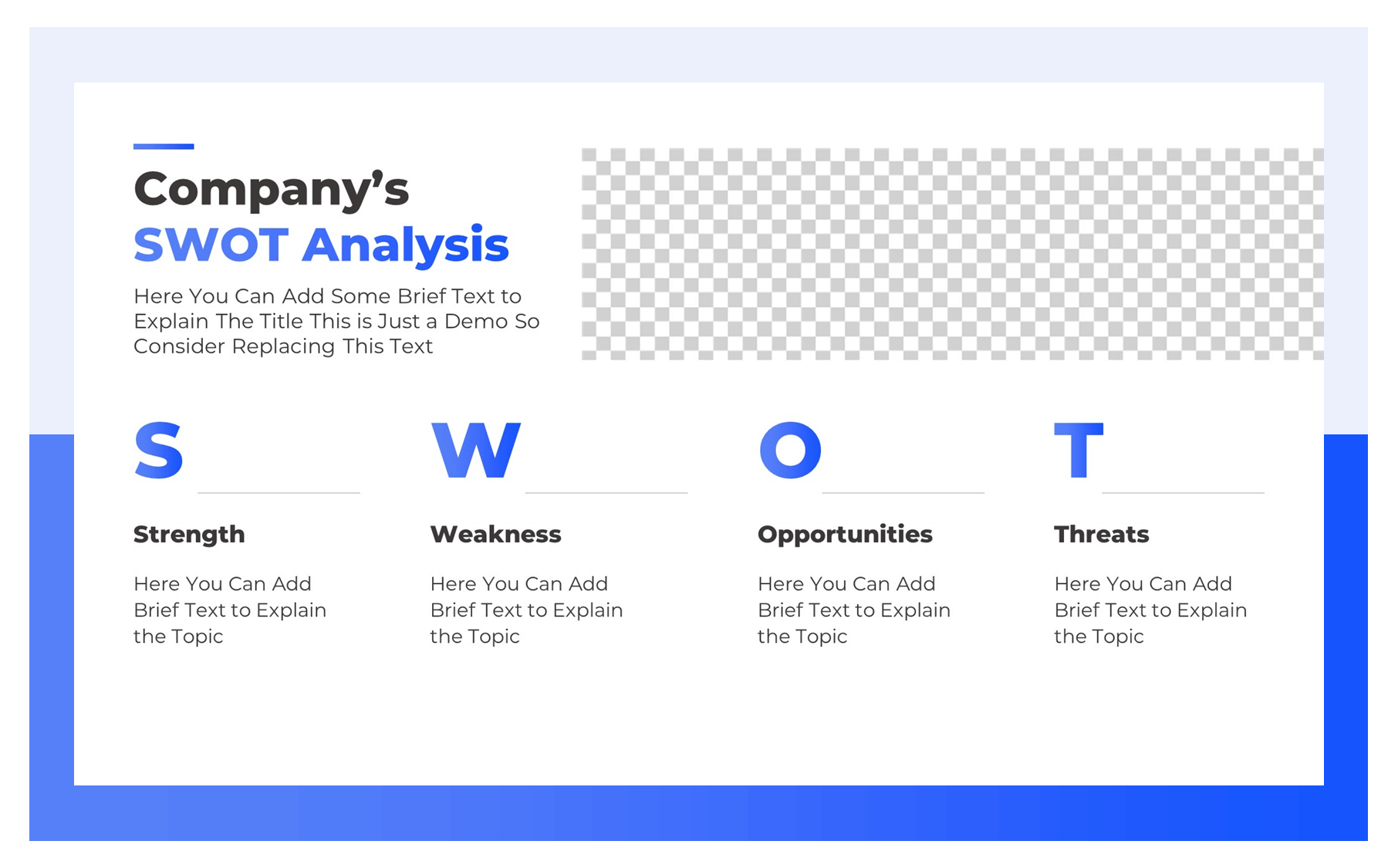 Free SWOT Matrix Diagram for PowerPoint and Google Slides
