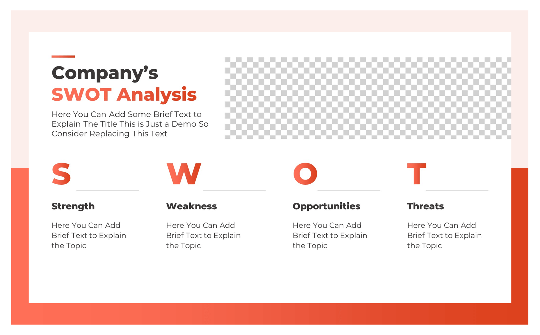 Free SWOT Matrix Diagram for PowerPoint and Google Slides