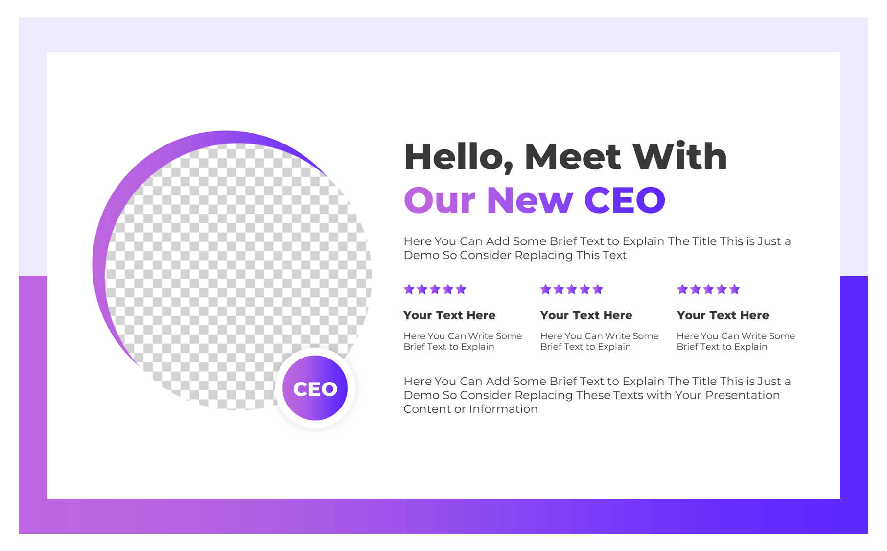 Animated Self Introduction Slide for PowerPoint and Google Slides