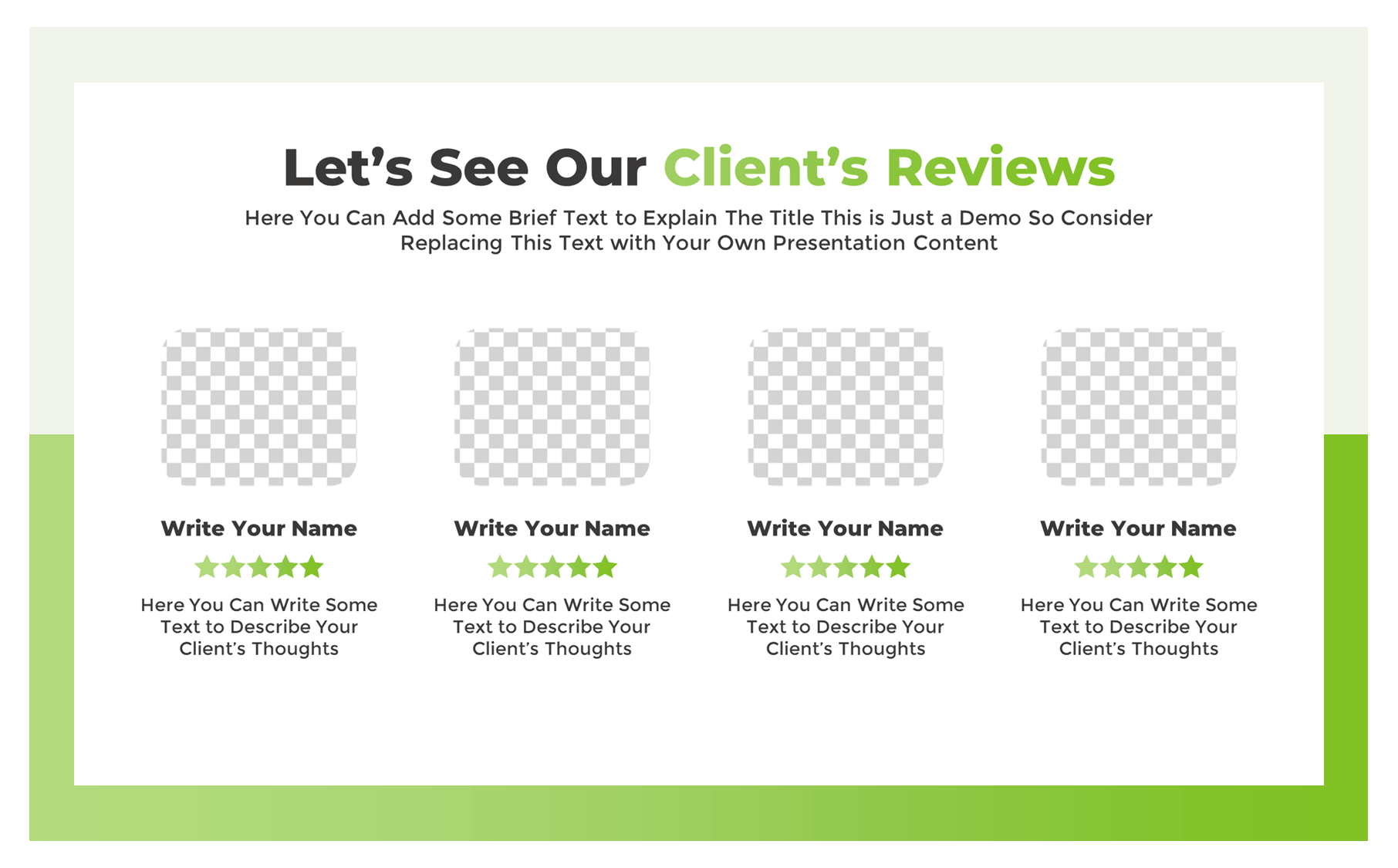 Client Feedback Template for PowerPoint and Google Slides - PowerPoint ...
