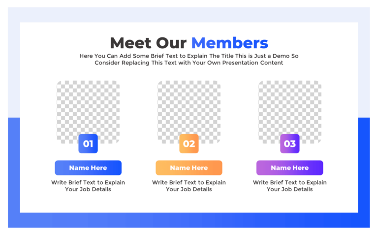 Team Intro Template for PowerPoint and Google Slides - PowerPoint School