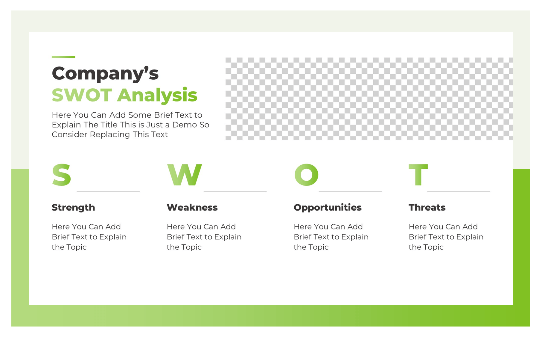 Free SWOT Matrix Diagram for PowerPoint and Google Slides