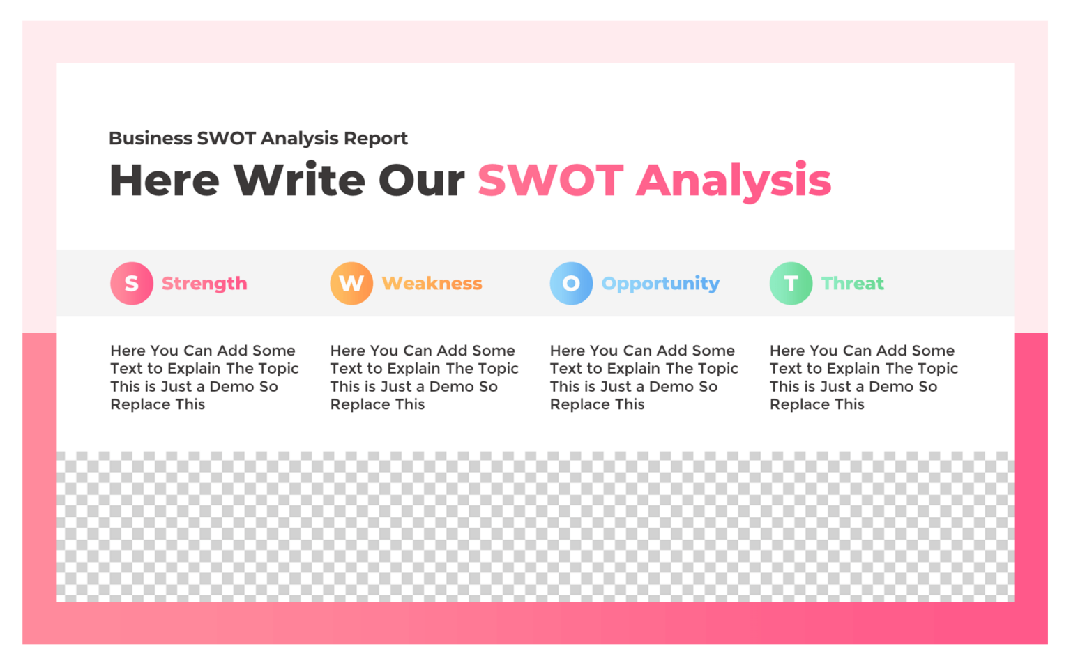 Business SWOT Analysis for PowerPoint and Google Slides