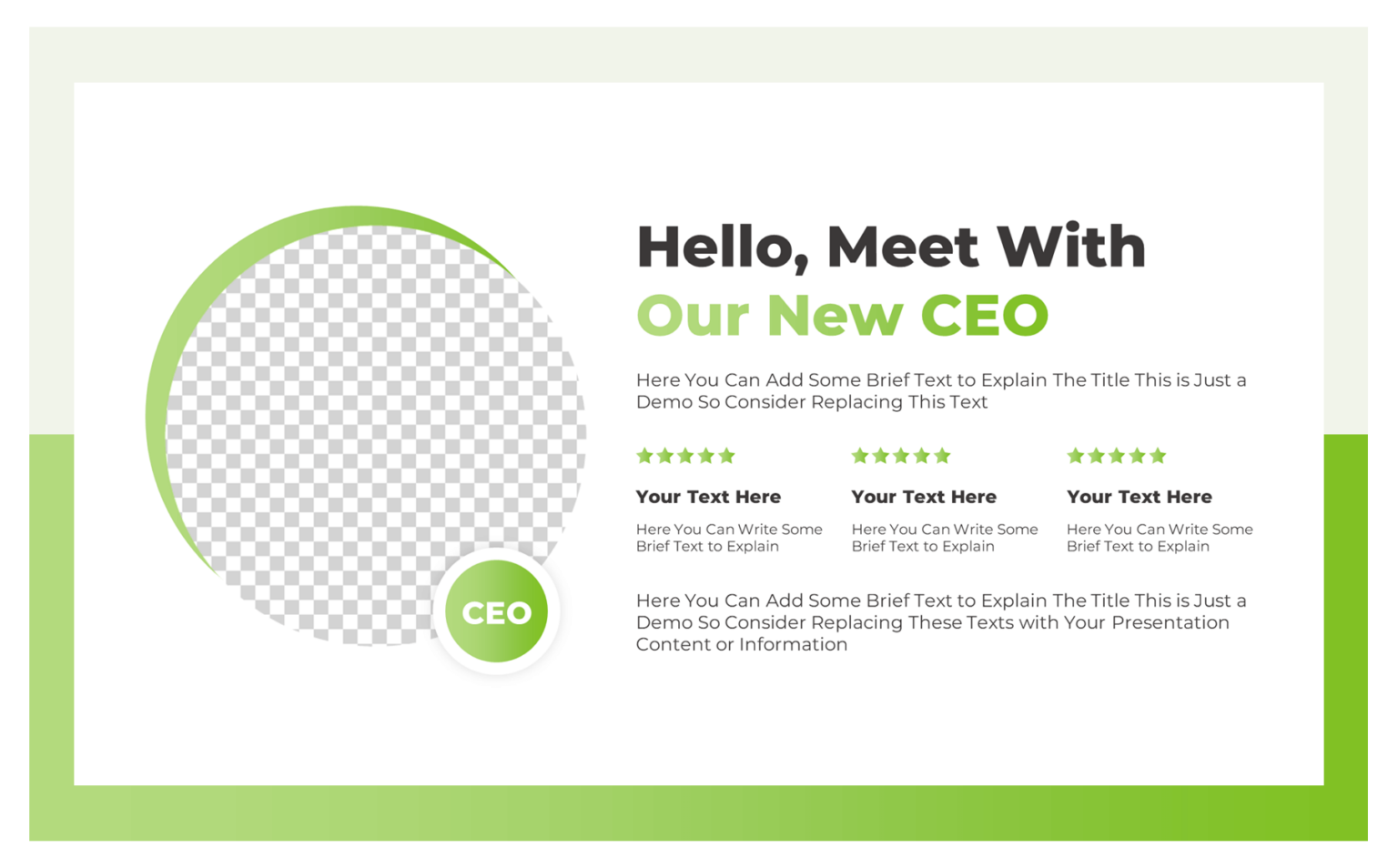 Animated Self Introduction Slide for PowerPoint and Google Slides