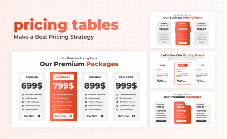 Free List of Prices Template for PowerPoint & Google Slides ...