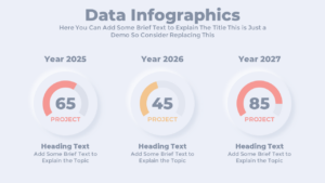 Free PowerPoint Infographic Progress Pie Chart Template
