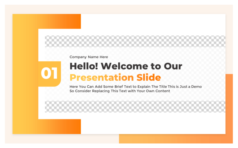 Introductory Slide Template for PowerPoint and Google Slides