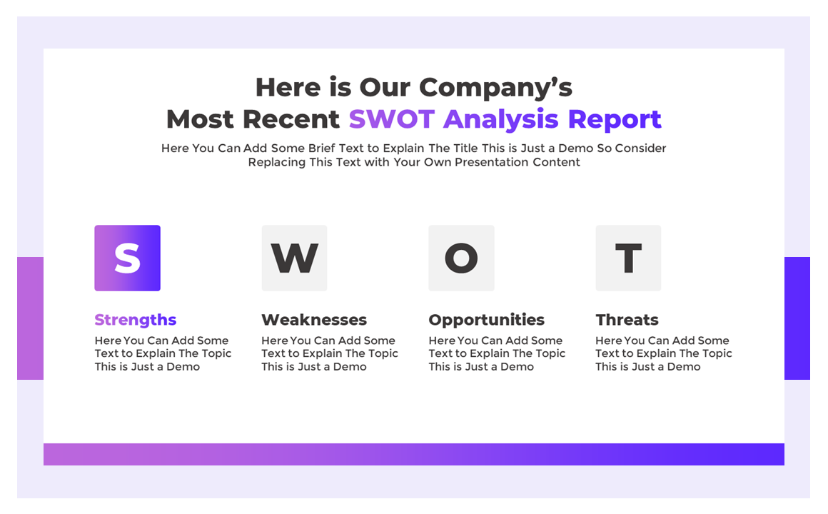 Free Editable SWOT Template for PowerPoint and Google Slides