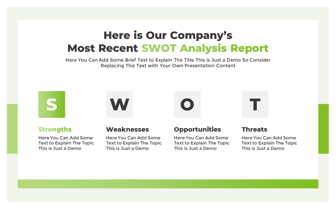 Free Editable SWOT Template for PowerPoint and Google Slides