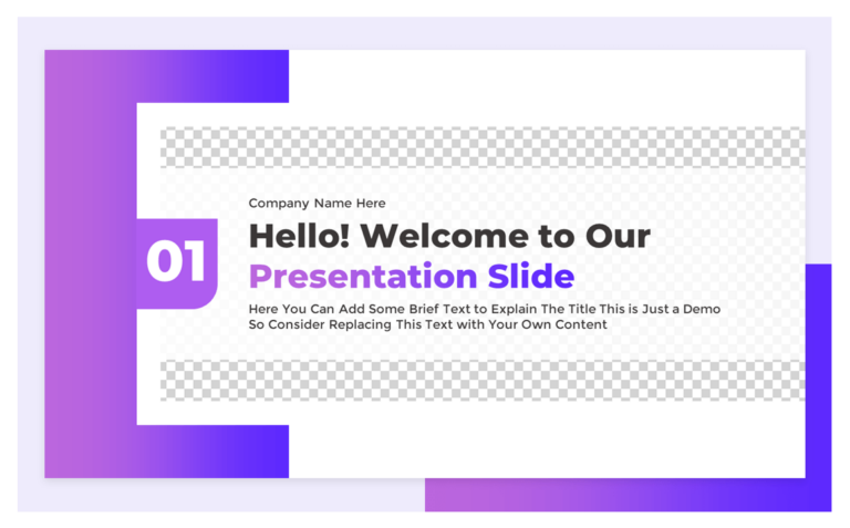Introductory Slide Template for PowerPoint and Google Slides