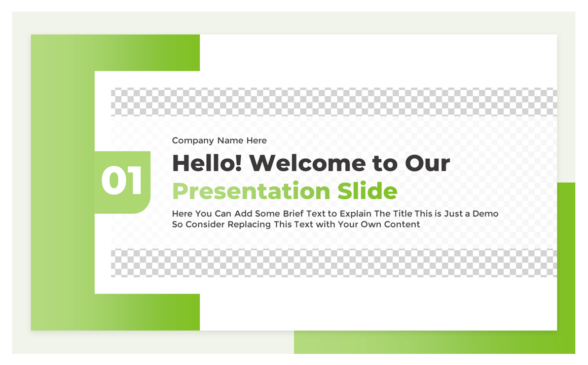 Introductory Slide Template for PowerPoint and Google Slides