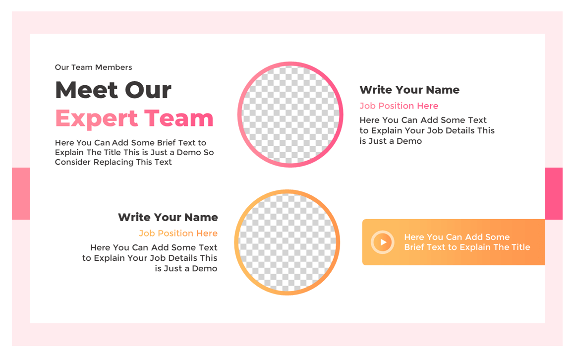 Free Team Overview Template for PowerPoint and Google Slides