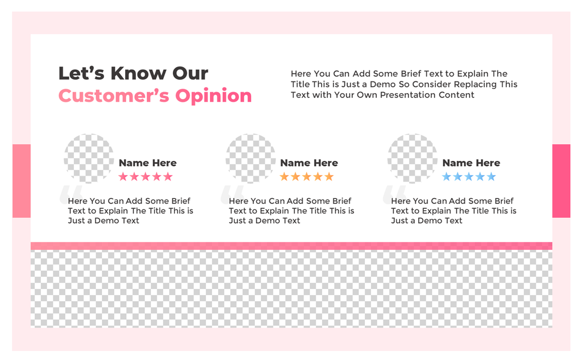 Free Customer Reviews and Testimonials for PowerPoint