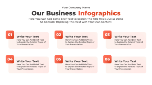Free 6 Step Process Infographic for PowerPoint and Google Slides