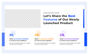 3-Point Infographic Slide Template for PowerPoint Presentation