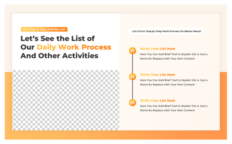 Free 3 Steps Google Slides and PowerPoint Workflow Template