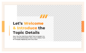 Free Topic Introduction Slide for PowerPoint Presentation