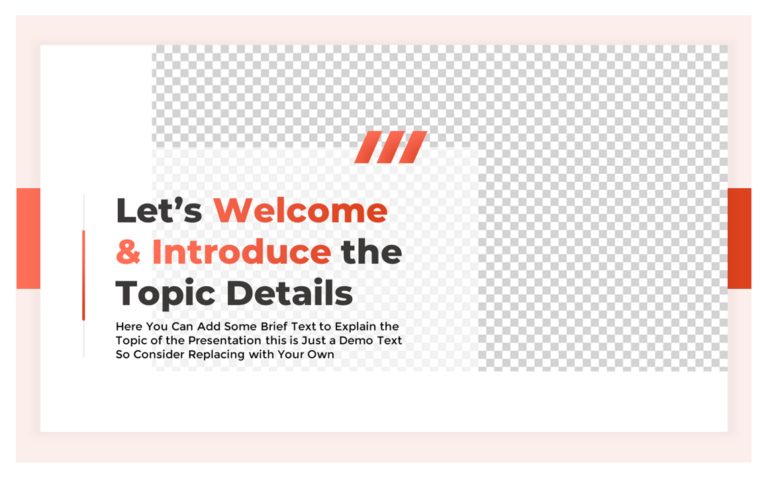 Free Topic Introduction Slide for PowerPoint Presentation