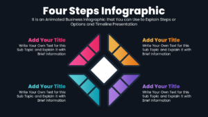 Free PowerPoint 4 Elements Infographic Presentation Template