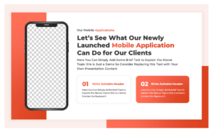 Free Mobile PowerPoint Template for Device or App Presentations