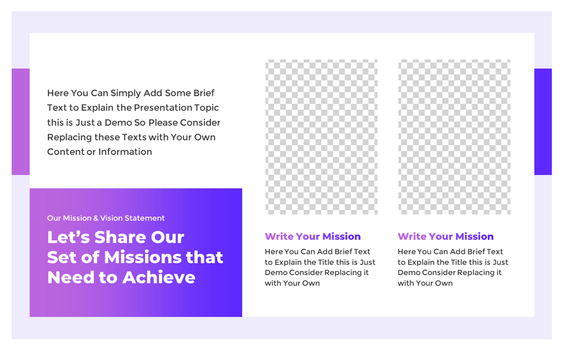 Free PowerPoint Mission Statement Slide Template