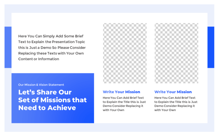 Free PowerPoint Mission Statement Slide Template