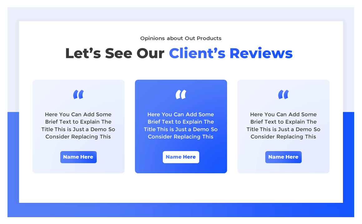Free Customer Review Template for PowerPoint & Google Slides