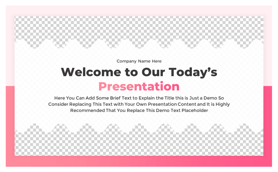 Free Welcome Slide Template for Presentations - PowerPoint School