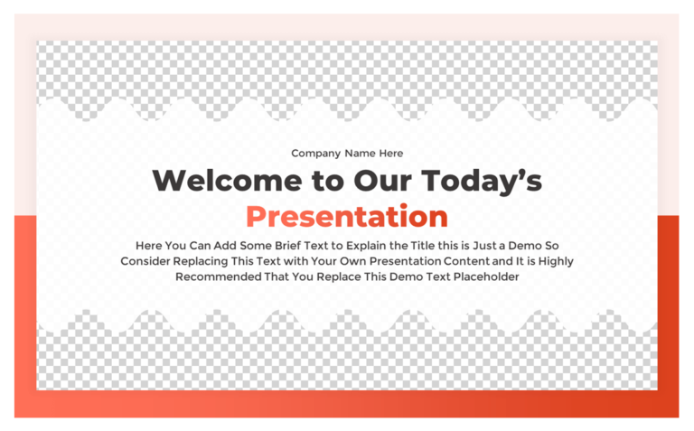 Free Welcome Slide Template for Presentations - PowerPoint School