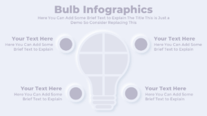 Free Infographic Light Bulb for Presentation - PowerPoint School