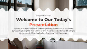 Free Welcome Slide Template for Presentations - PowerPoint School