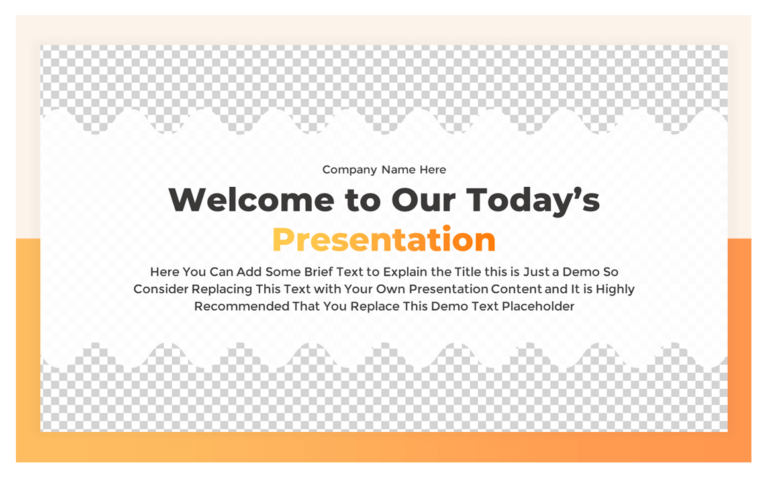 Free Welcome Slide Template for Presentations - PowerPoint School