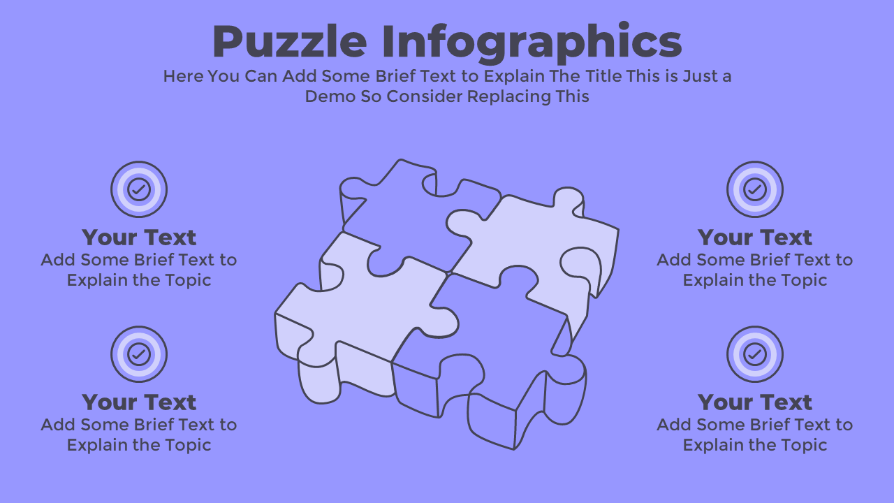 3D Puzzle PowerPoint and Google Slides Template - PowerPoint School