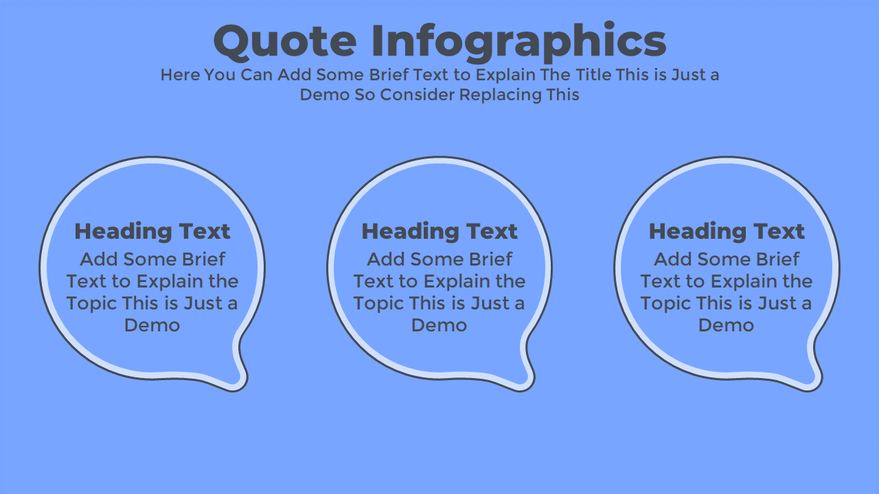 Free PowerPoint Infographic Quotes - PowerPoint School