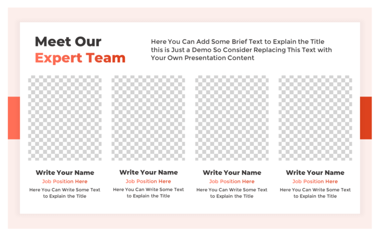 Free Our Team Slide for PowerPoint & Google Slides - PowerPoint School
