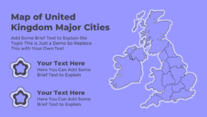 Free Map of UK PowerPoint Presentation Slide Template - PowerPoint School