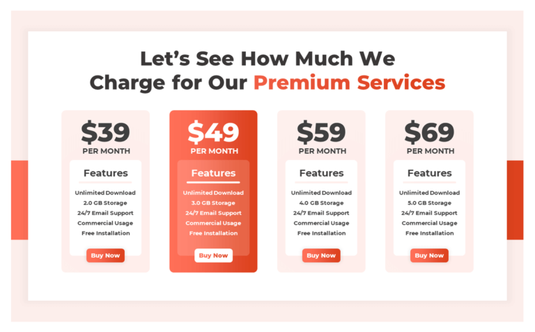 Free List of Prices Template for PowerPoint & Google Slides ...