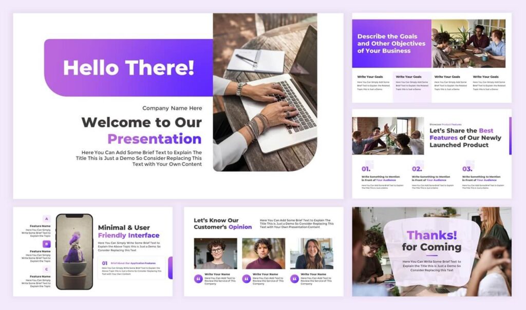 Free PowerPoint Business Proposal Presentation Template - PowerPoint School