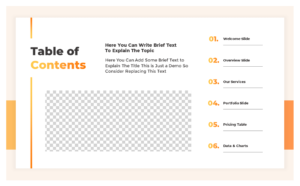 Table of Contents Layout for PowerPoint & Google Slides - PowerPoint School