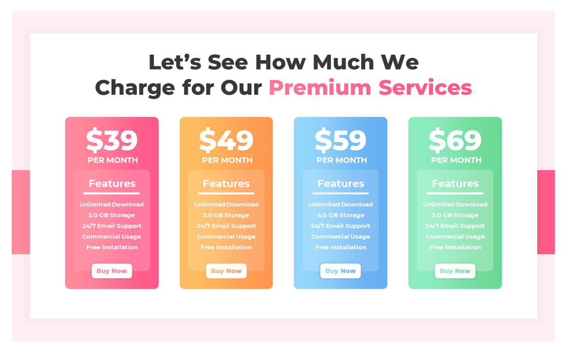 Free List of Prices Template for PowerPoint & Google Slides ...