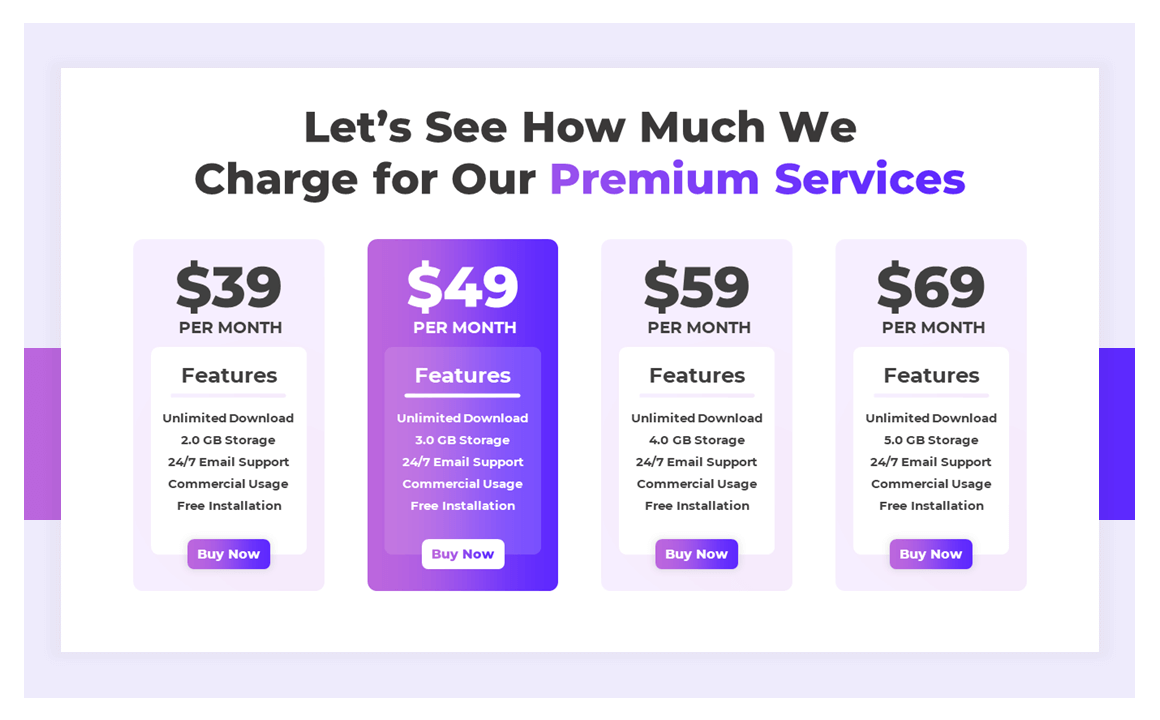 Free List of Prices Template for PowerPoint & Google Slides ...
